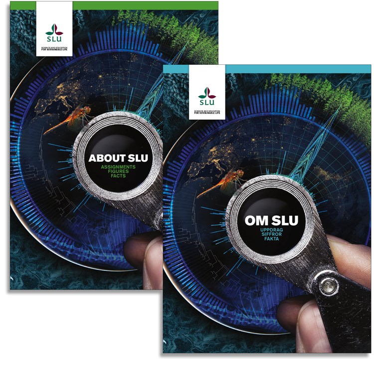 SLU-broschyr på två språk | Studentwebben